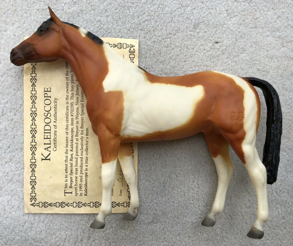 Kaleidoscope the Pinto Sporthorse | Breyer Value Guide