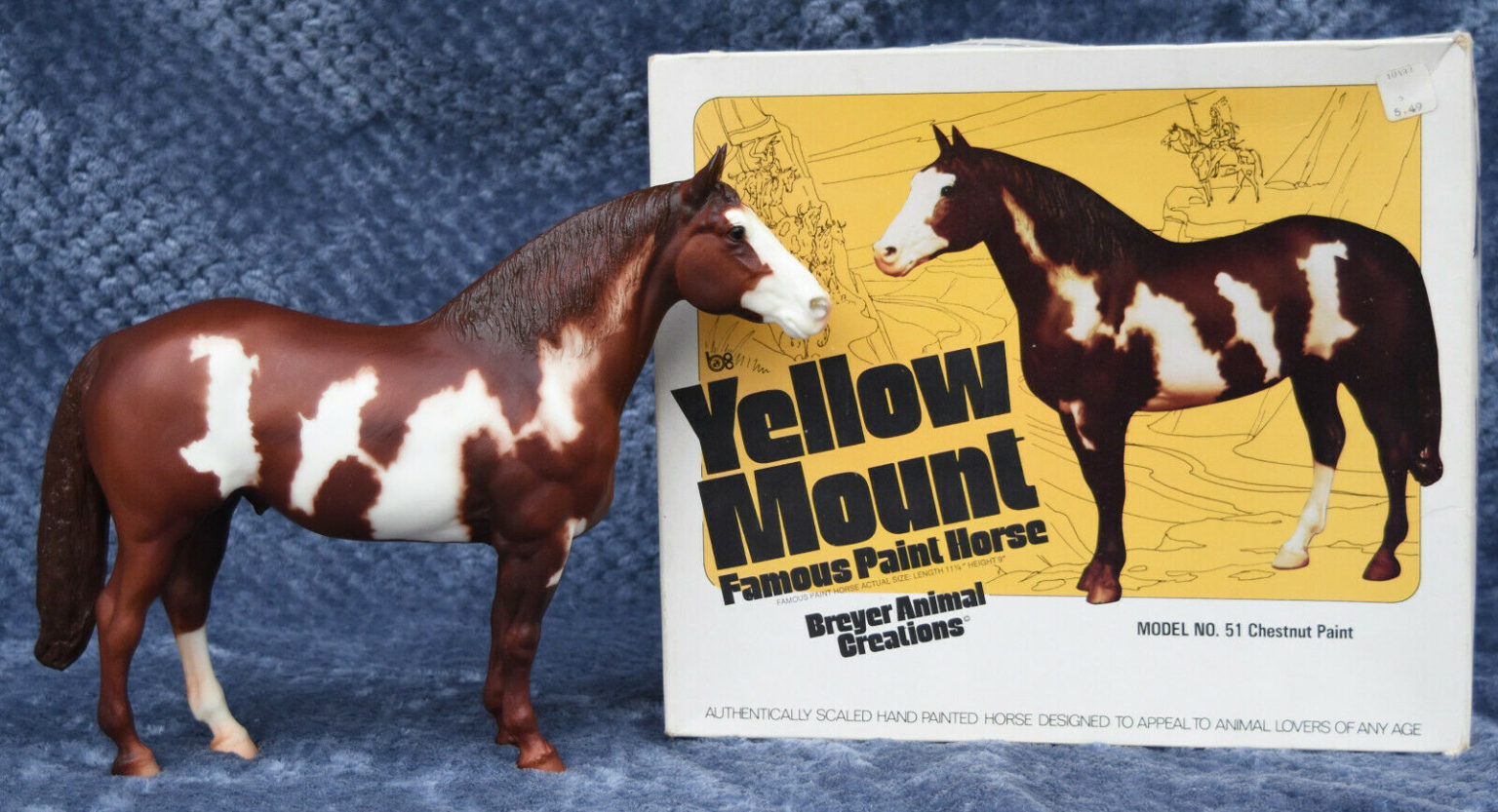 Yellow Mount Famous Paint | Breyer Value Guide