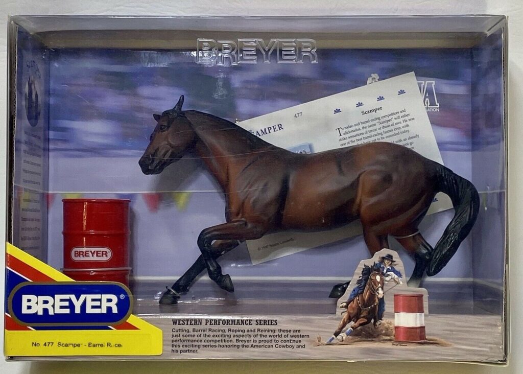 Scamper, Barrel Racer | Breyer Value Guide