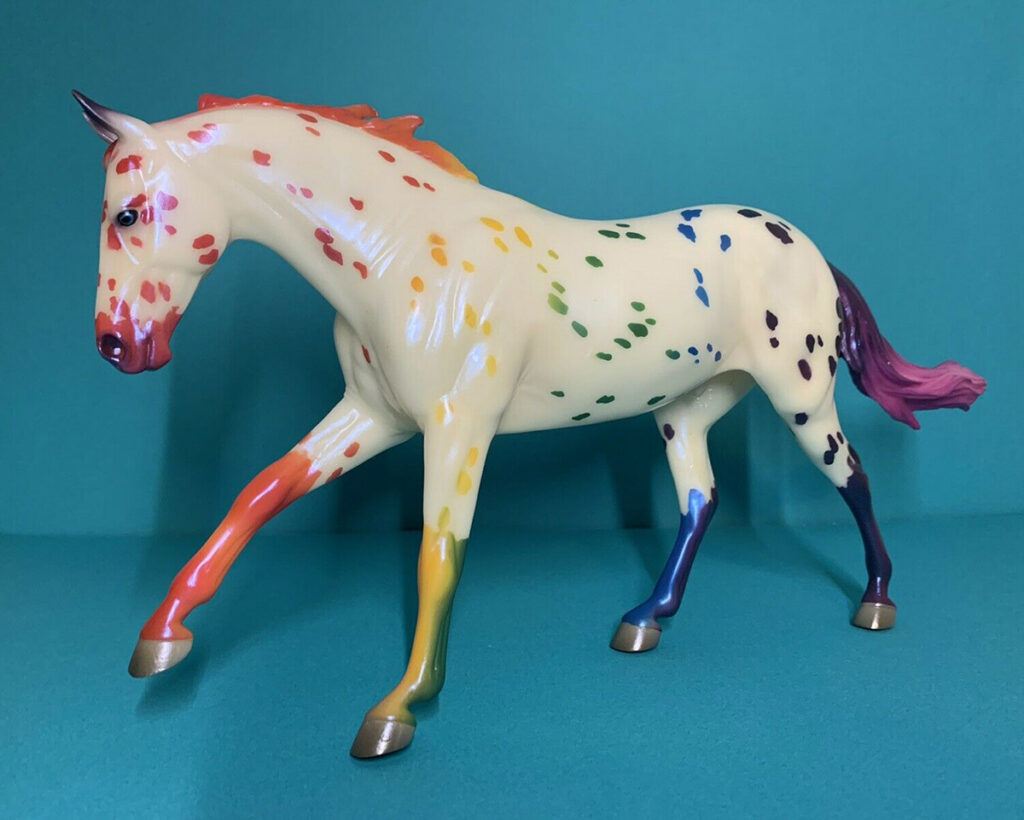 Seven Arts Surprise – Matte Rainbow | Breyer Value Guide
