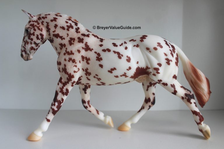 The Rotating Draft Surprise – matte leopard appaloosa | Breyer Value Guide
