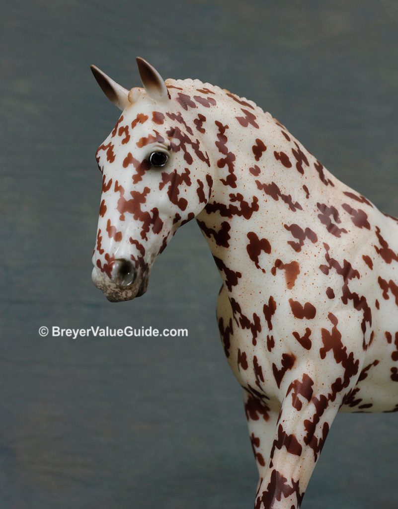 The Rotating Draft Surprise – matte leopard appaloosa | Breyer Value Guide