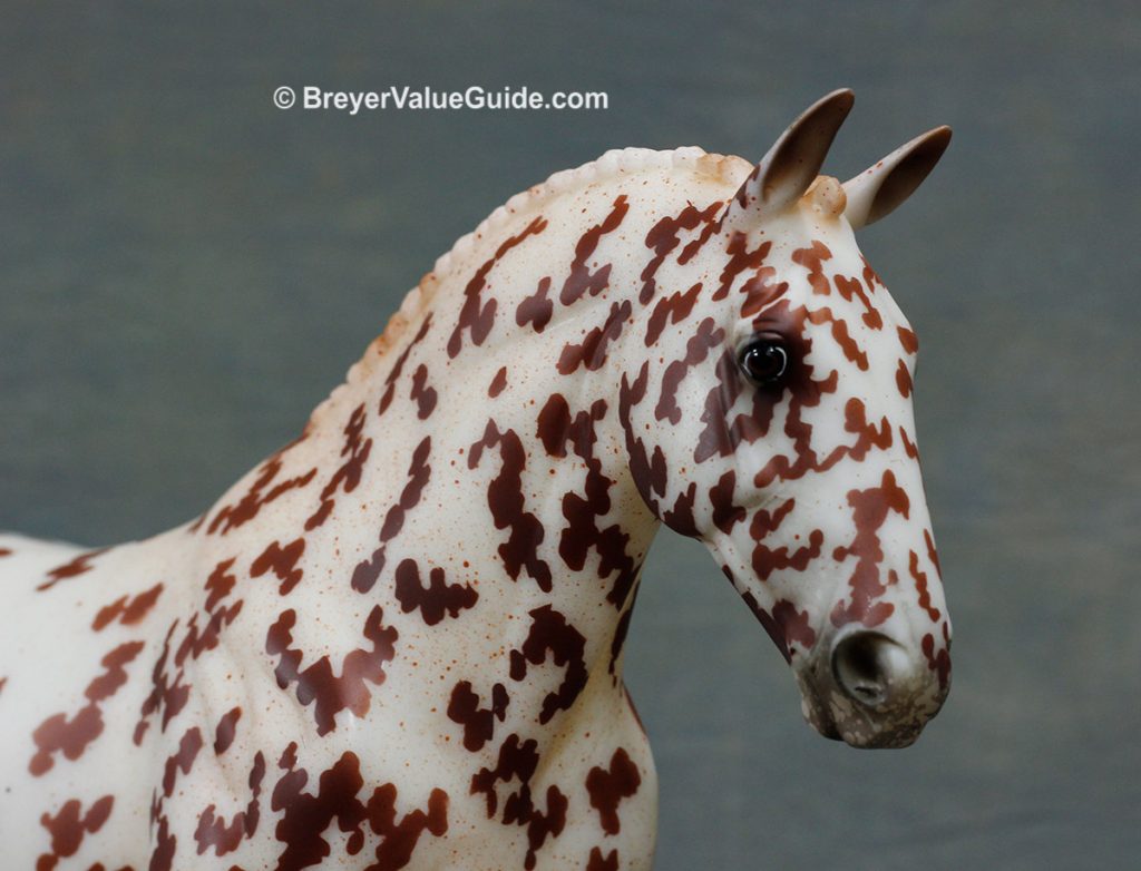 The Rotating Draft Surprise – matte leopard appaloosa | Breyer Value Guide