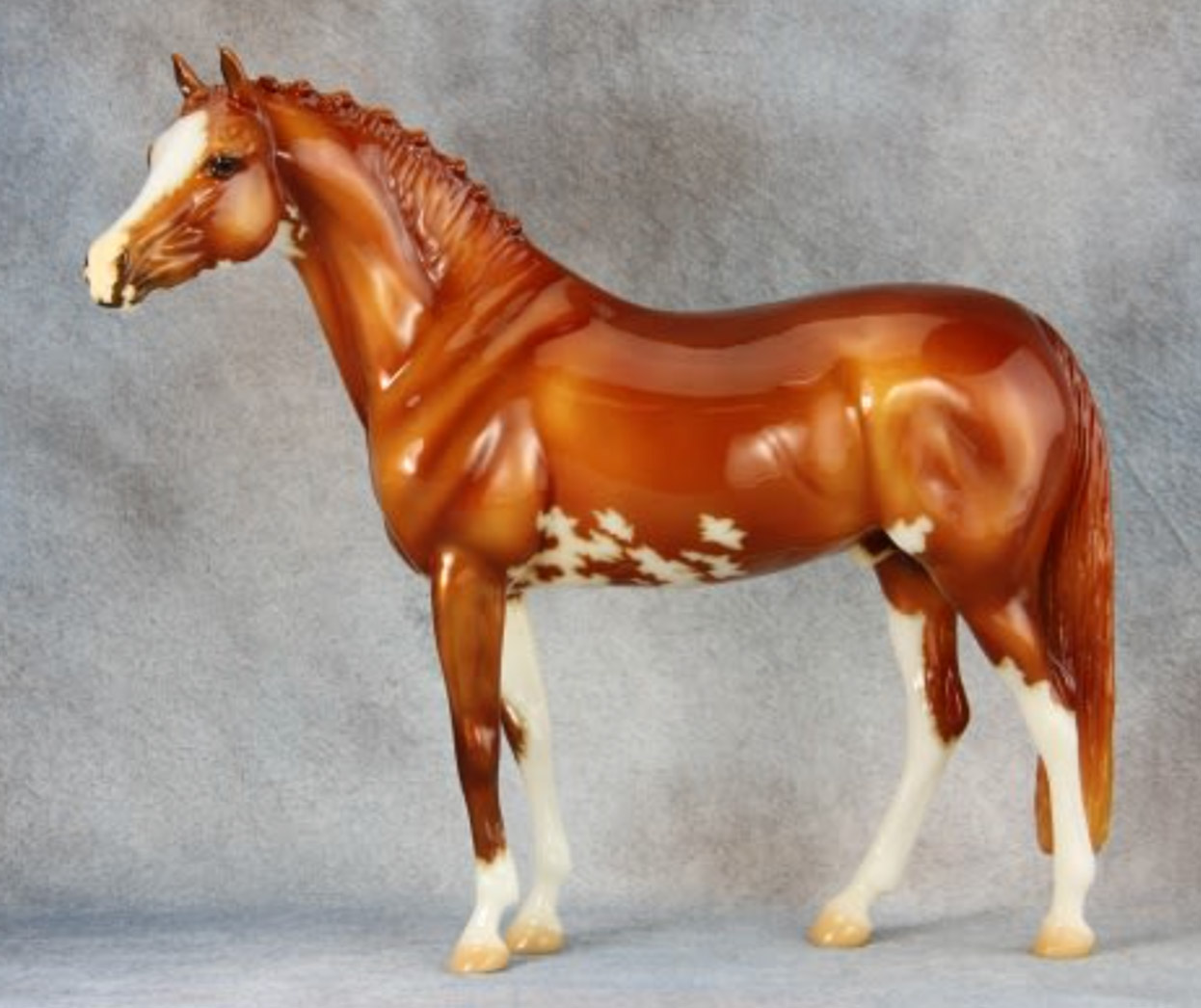 Glossy Bright Chestnut Sabino | Breyer Value Guide