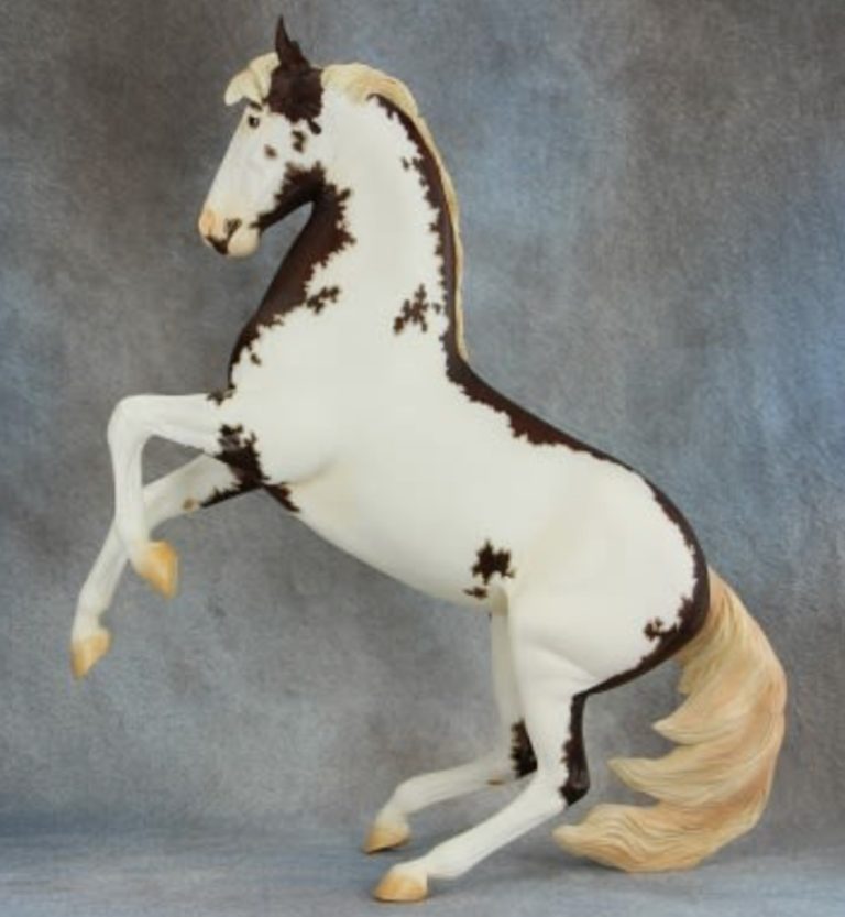 Flaxen Liver Chestnut Frame Overo | Breyer Value Guide