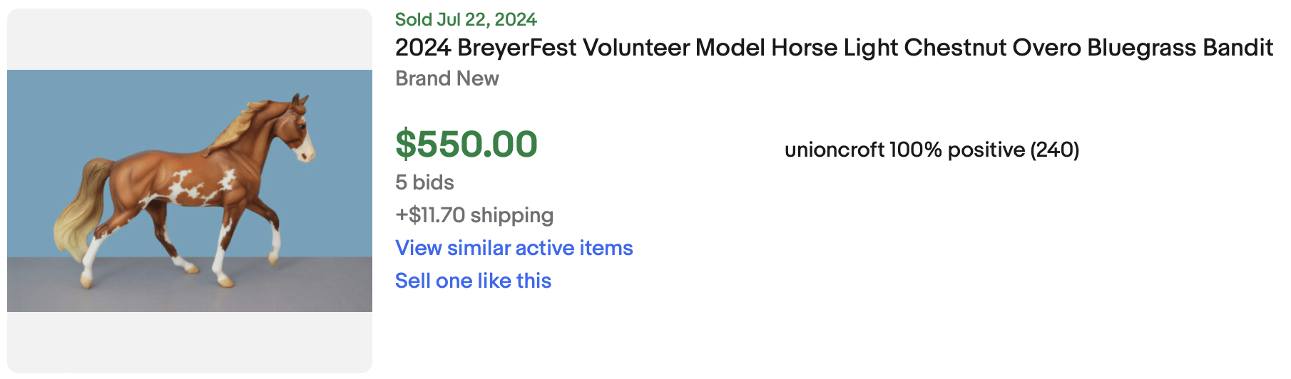 Worth It – Light Chestnut | Breyer Value Guide